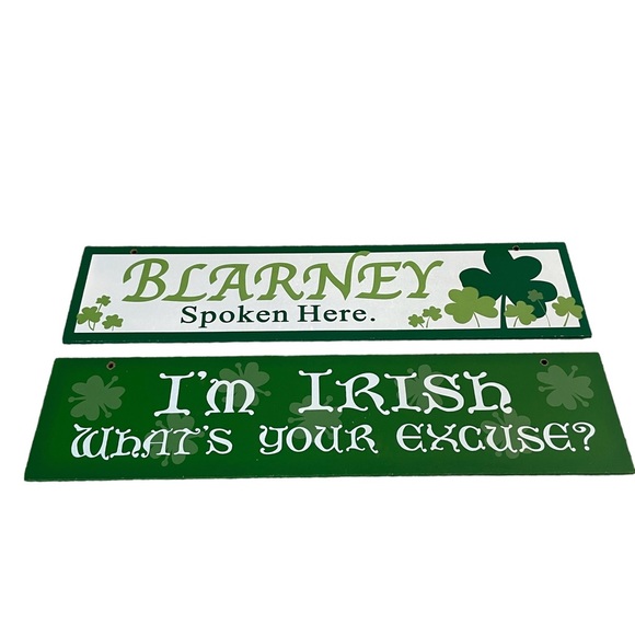Accents | Euc 2 Irish Signs W Magnets | Poshmark